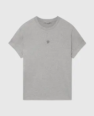 Stella McCartney Star Boxy T-shirt - Gray Mélange