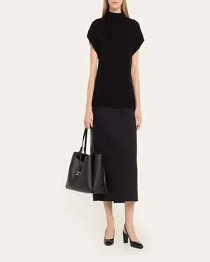 TOD'S Medium Leather Apa Tote Bag