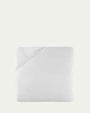 SFERRA Sferra Giza 45 Luxe Queen Fitted Bottom Sheet - White