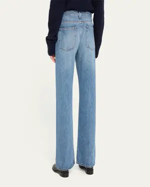 THE ROW Eglitta Straight Leg Jeans