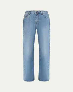 THE ROW Eglitta Straight Leg Jeans