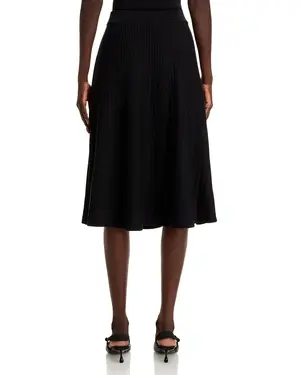 NANCY YANG Knit Skirt - Black