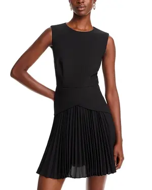 Milly Pleated Cocktail Dresses