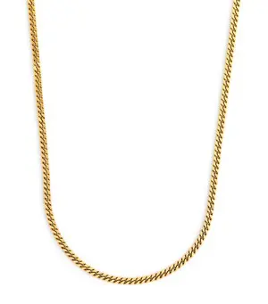 Tom Wood Plated Curb Chain Necklace - Gold