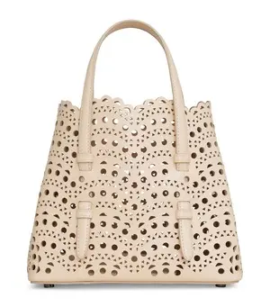 Alaïa Leather Mina 20 Top-handle Bag