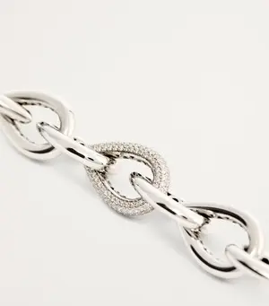 ENGELBERT Gold And Diamond Drop Links Chain Necklace