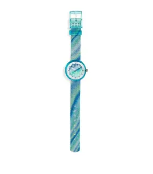FLIK FLAK Frozen Rainbow Watch - Blue