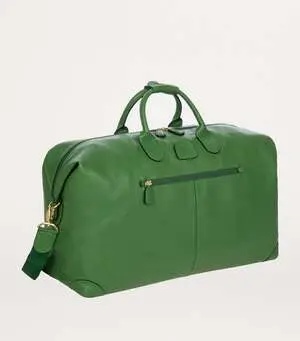 Bric'S Leather Bellagio Holdall - Green