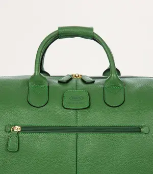 Bric'S Leather Bellagio Holdall - Green