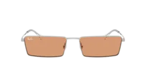 Ray-ban Rectangle Frame Sunglasses - Orange