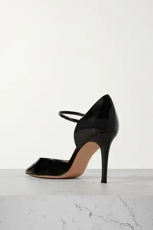 GIANVITO ROSSI Vernice 85 Patentleather Pumps