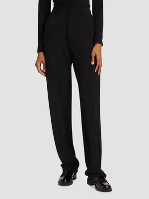 Lapointe Matte Crepe Cargo Trousers