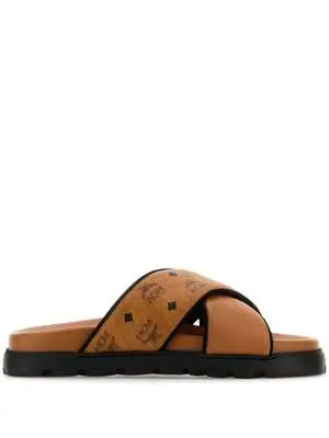 Mcm Logo Sandals For Men