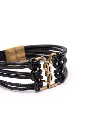 Saint Laurent Babylone Cord Bracelet