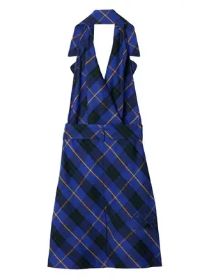 Burberry Check Linen Dress