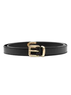 Miu Miu Leather Belt - Black