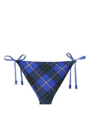 Burberry Checked Bikini Bottom