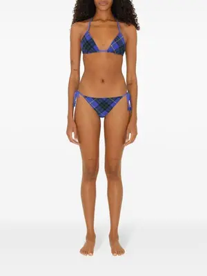 Burberry Checked Bikini Bottom