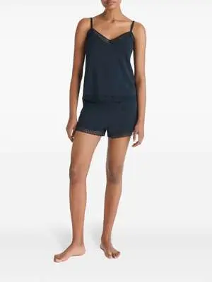 ERES Sandra Graphic V-neck Camisole - Blue