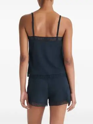 ERES Sandra Graphic V-neck Camisole - Blue
