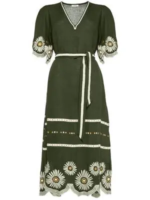 Eres Embroidered Day Dresses