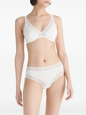 ERES Valérie Graphic Triangle Bra - White