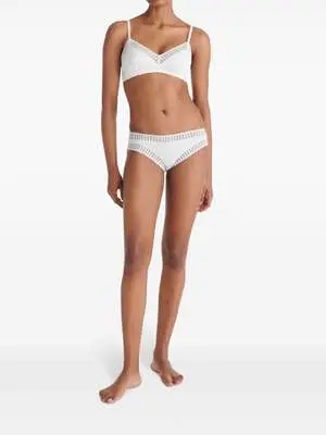 ERES Madeleine Graphic Triangle Bra - White