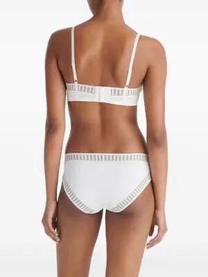 ERES Madeleine Graphic Triangle Bra - White