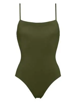 ERES Aquarelle Square-neck Swimsuit - Green