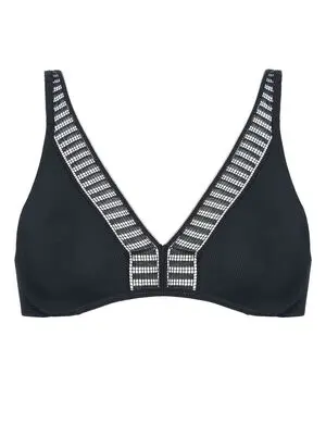 ERES Valérie Graphic Triangle Bra - Blue