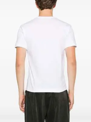 Play Comme Des Garcon Heart-patch T-shirt - White