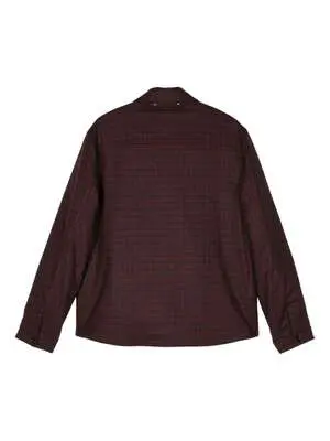 Paul Smith Plaid Wool-blend Flannel Jacket
