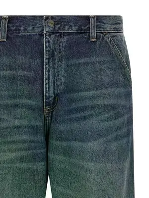 Carhartt Work In Progress Single Knee Jeans - Blue