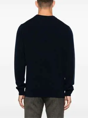Paul Smith Cashmere Crew-neck Sweater - Blue
