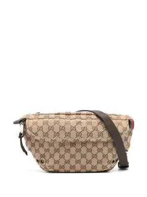 Gucci Small Gg Belt Bag - Neutrals