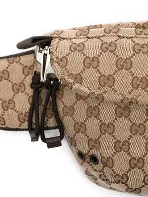 Gucci Small Gg Belt Bag - Neutrals