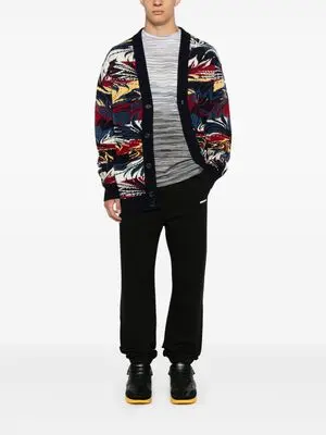 Missoni Chevron-inserts Cotton Track Pants