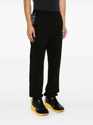 Missoni Chevron-inserts Cotton Track Pants