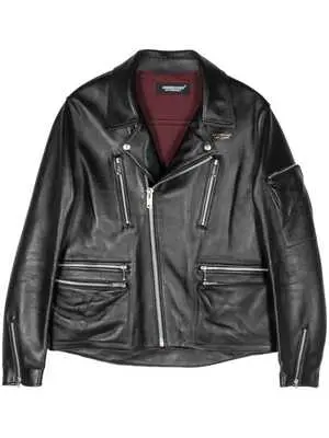 Undercover Leather Biker Jacket