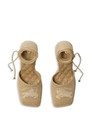 Burberry Mesh Plunge Espadrilles