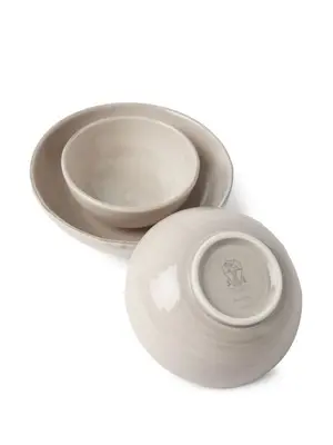 Brunello Cucinelli Ceramic Bowls - Brown
