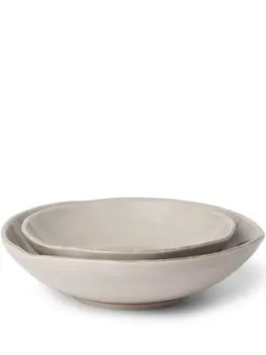 Brunello Cucinelli Logo-print Ceramic Bowl - Brown