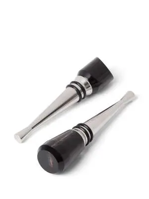 Brunello Cucinelli Stainless Steel Stoppers - Black