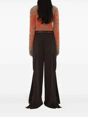 Burberry Cropped Fox Jumper