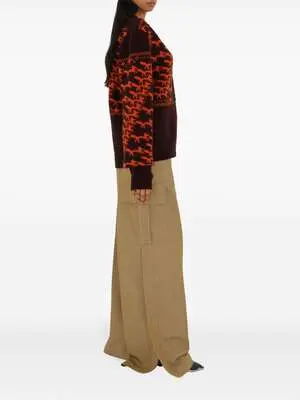 Burberry Fox Wool Cardigan