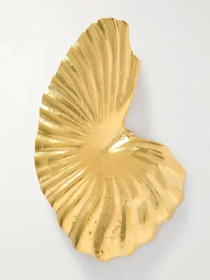 YSSO Birth Of Venus -plated Brooch - Gold