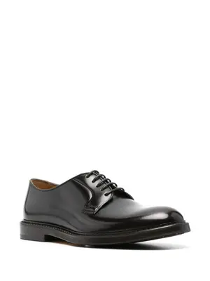 DOUCAL'S Leather Derby Shoes - Brown