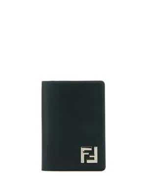 Fendi Logo-plaque Cardholder - Green