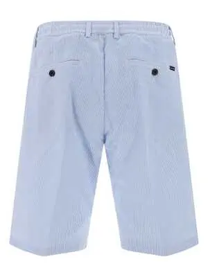 Paul & Shark Cotton Bermuda Shorts - Blue