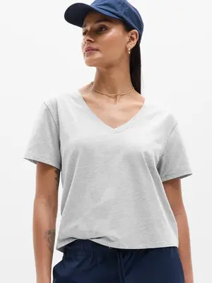 Athleta V Neck T-shirts For Women